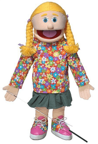 25″ Cindy Peach Full Body Puppet – Kites & Puppets